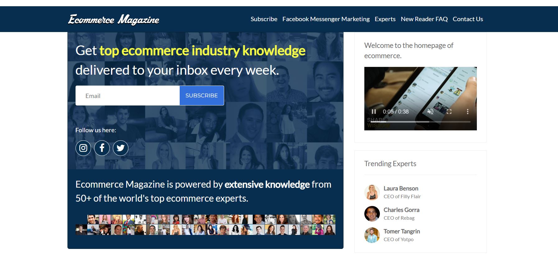 22 ecommerce newsletters worth reading in 2024 | Email Tools Guide
