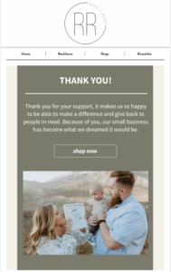 21 small business thank-you messages to customers | Email Tools Guide